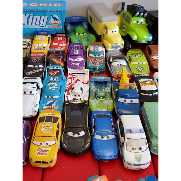 Disney | Toys | Rare Huge Lot Of Over 0 Disney Cars Diecast Truck Elvis ...